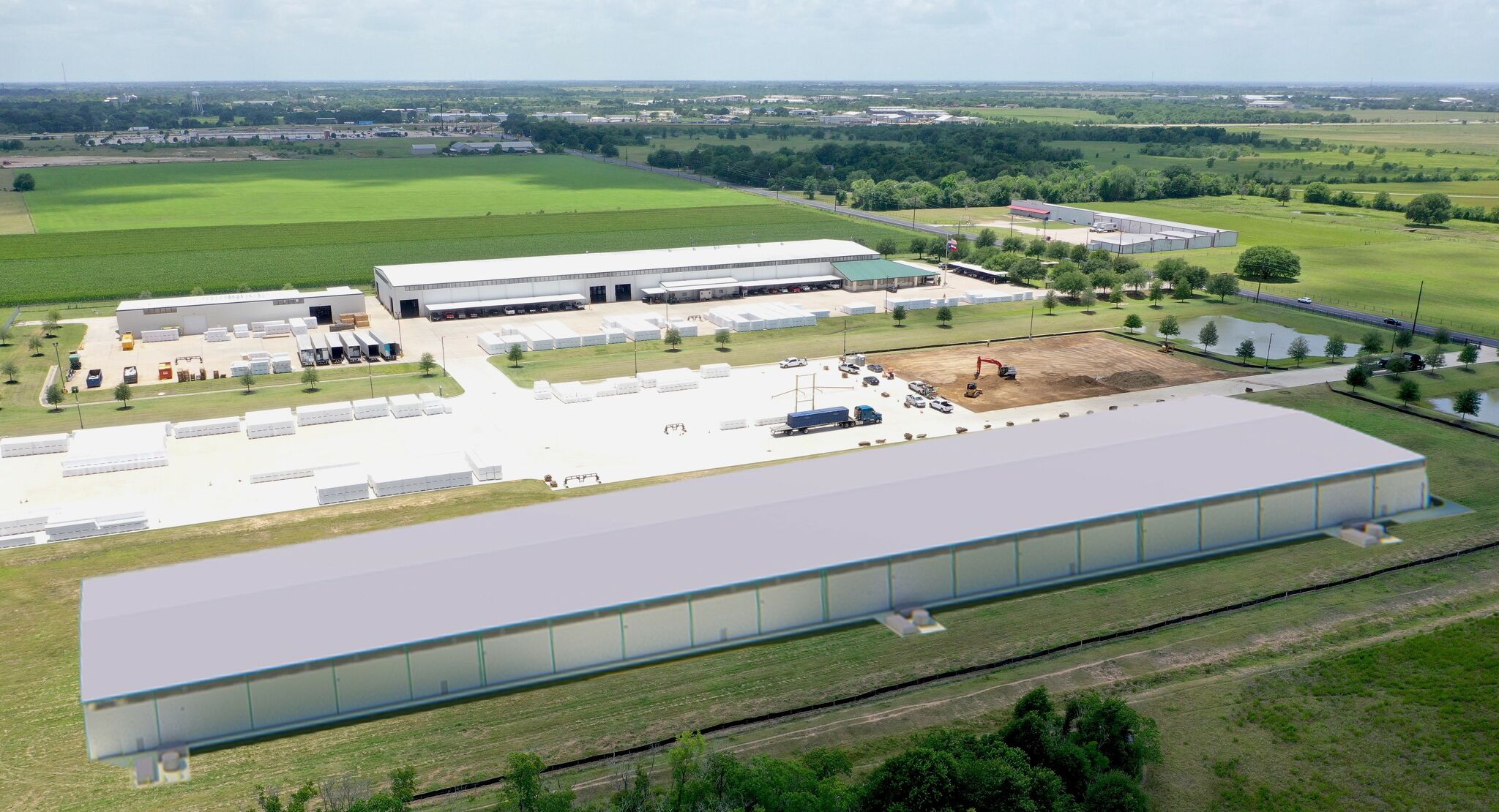 Building materials manufacturer expands production in Waller