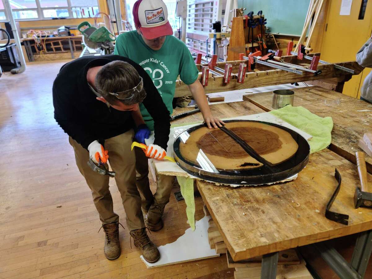 Milford’s Platt Tech students preserve pieces of school’s history