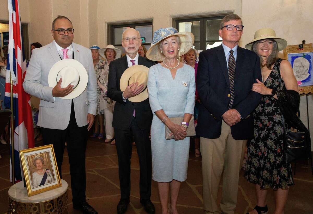 Houston raises a glass for the queen on her platinum jubilee