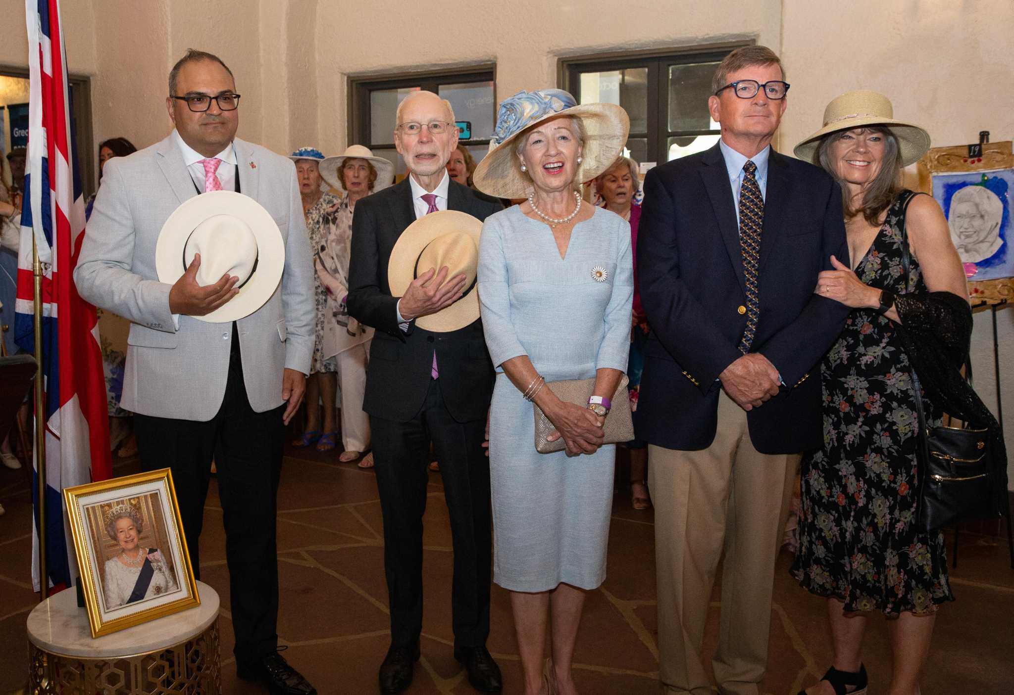 Houston raises a glass for the queen on her platinum jubilee