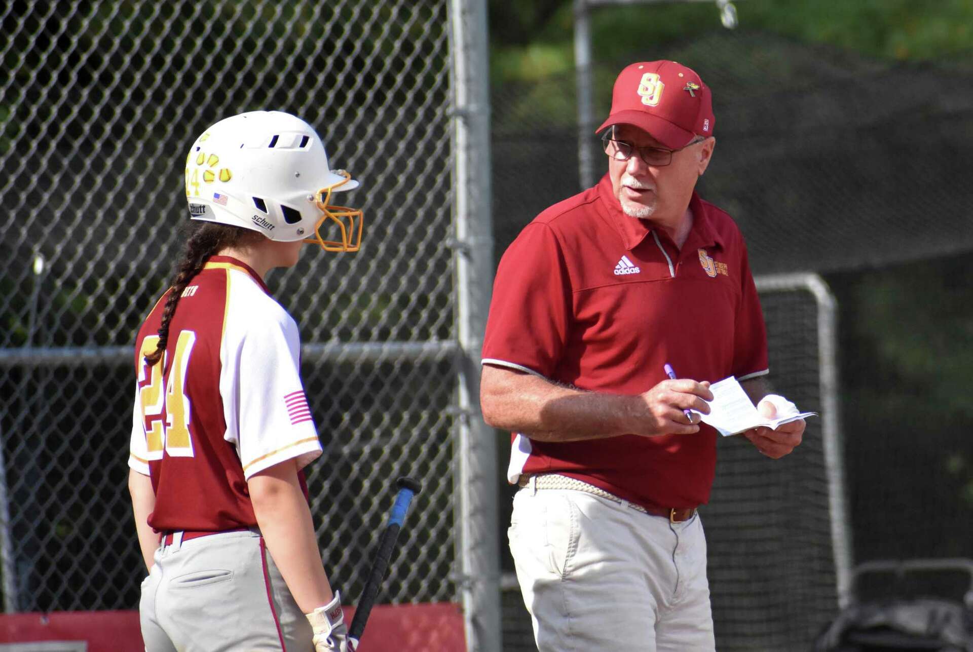 St. Joseph High School softball coach Jeff Babineau reaches 300 wins