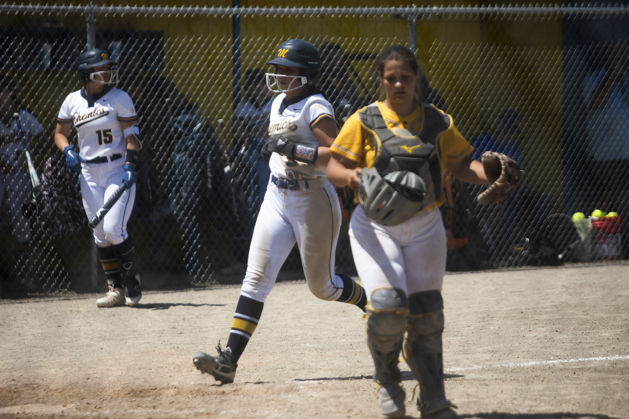 Schloop, she did it again: MHS sophomore sets school HR record