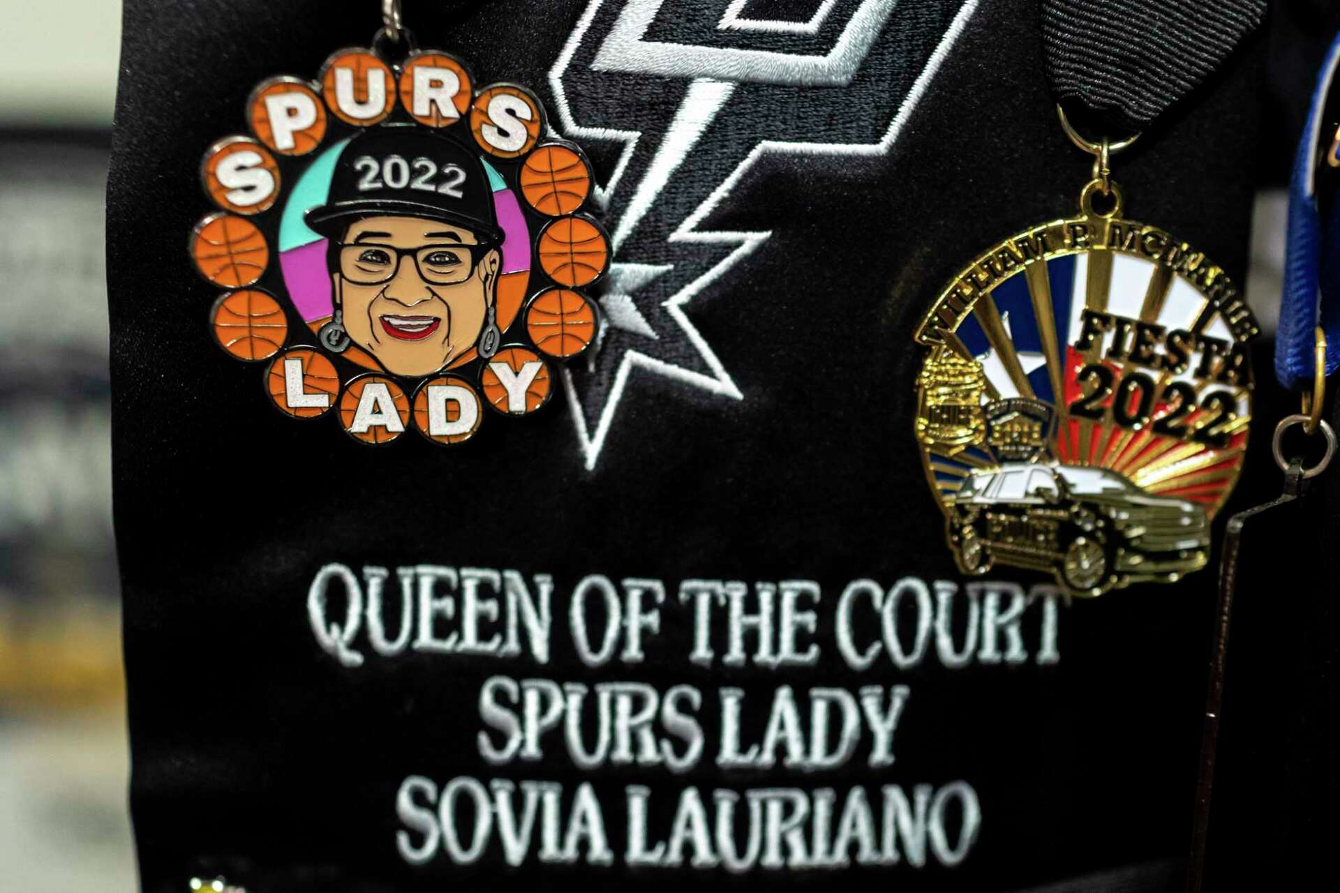 'Spurs Lady': Her life revolves around the Silver and Black