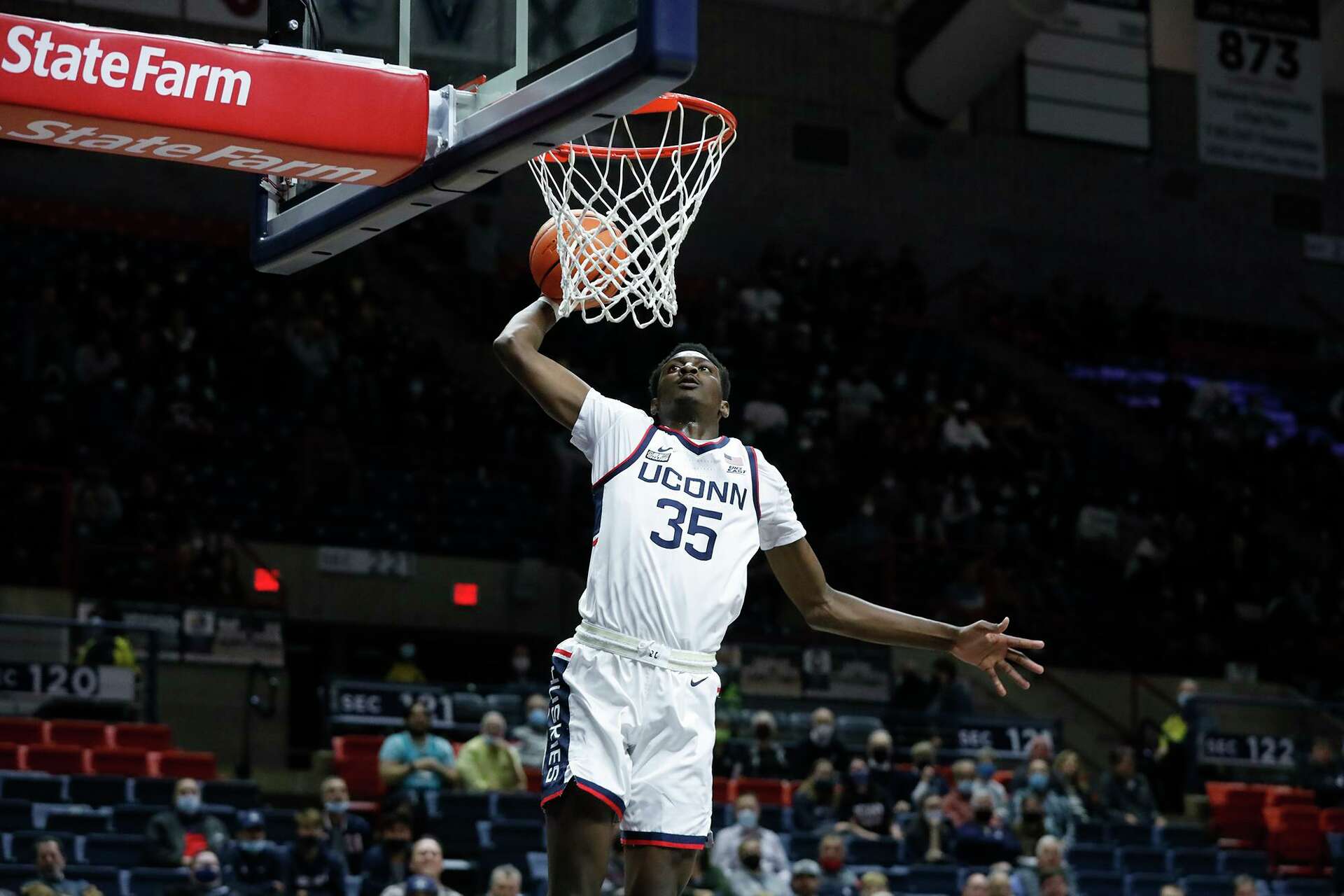UConn's Samson Johnson out indefinitely with foot injury