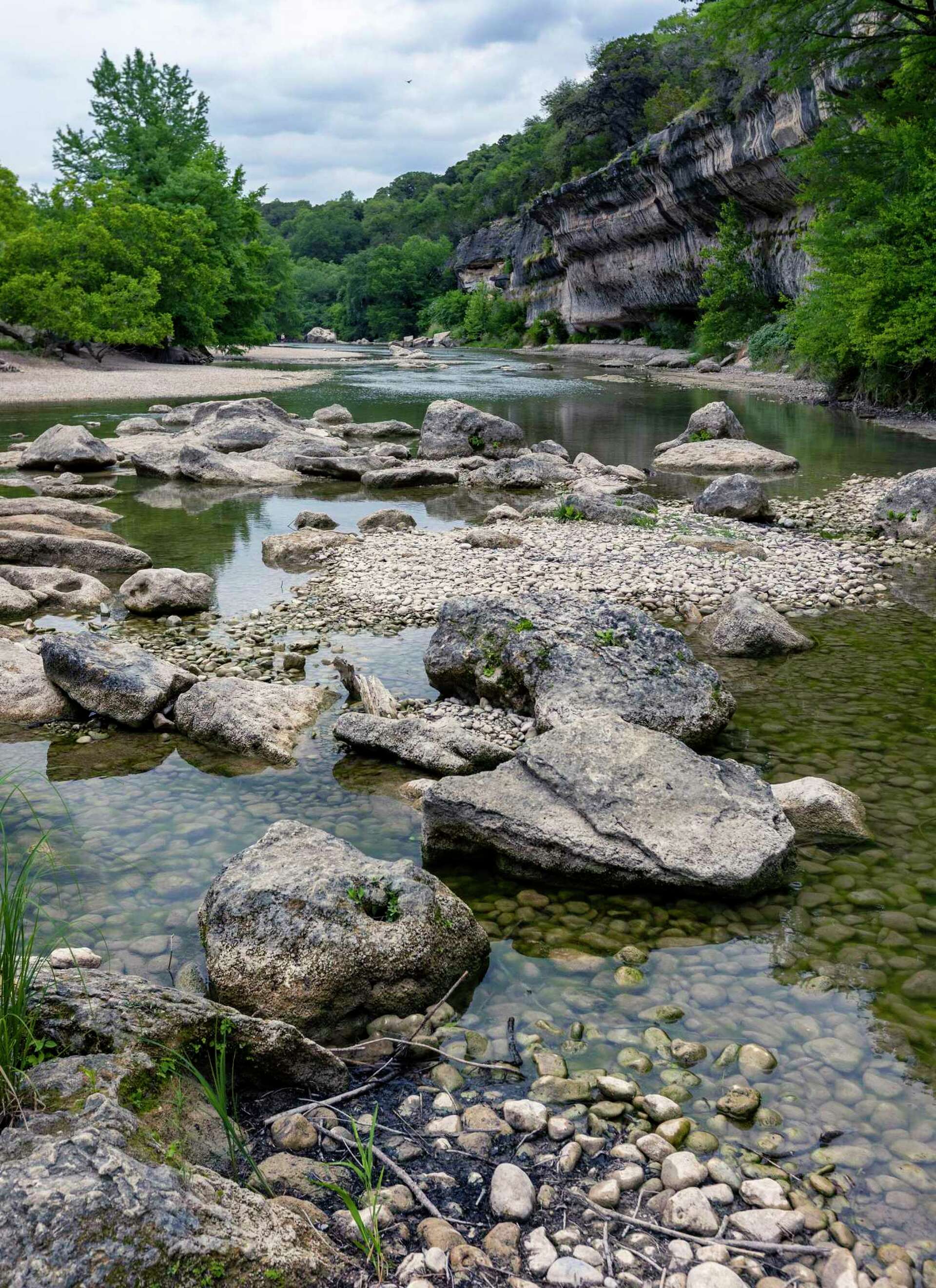 Low flow Guadalupe River enough for recreation, for now