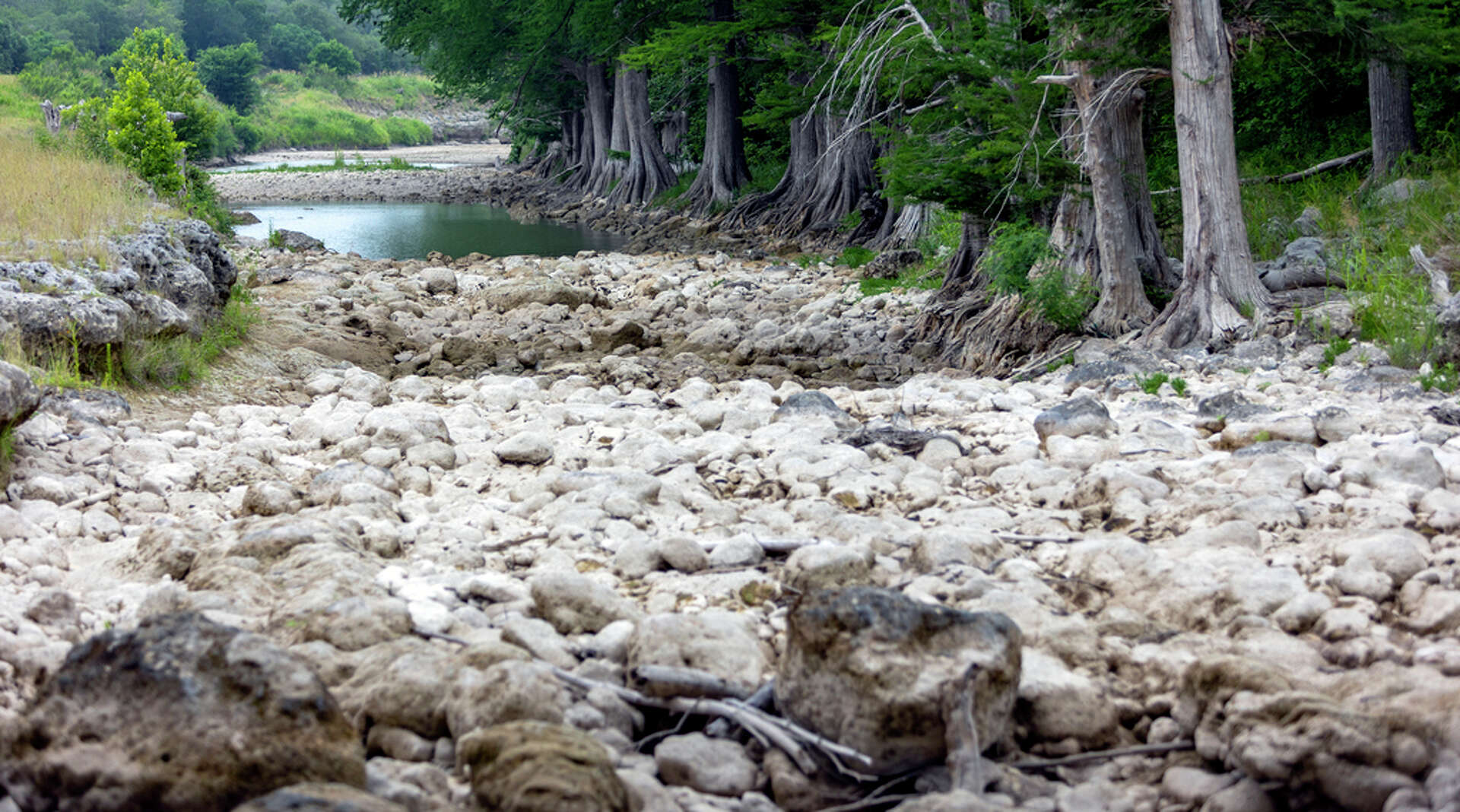 Low flow Guadalupe River enough for recreation, for now