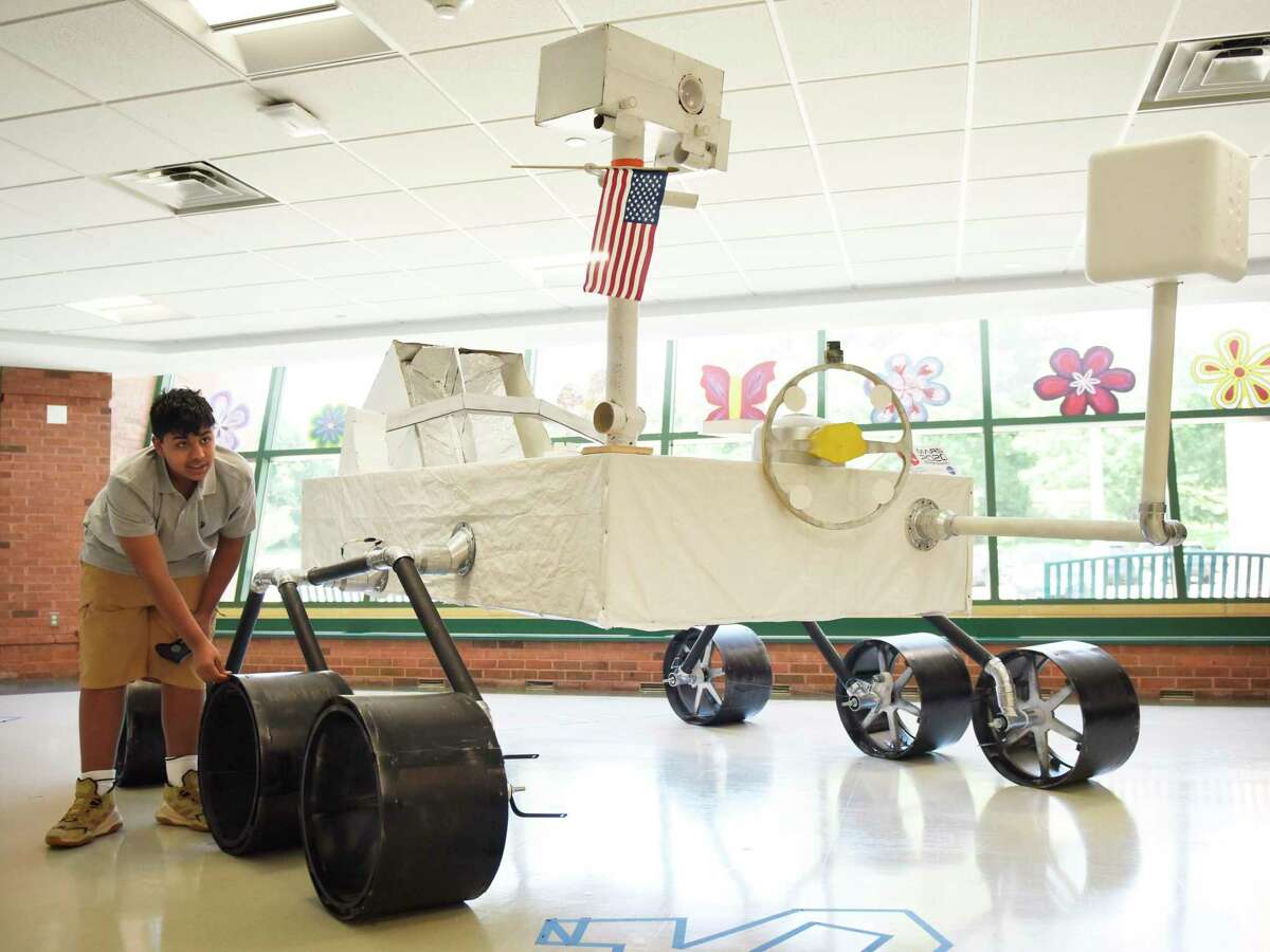 This Stamford eighth-grader is space crazy. His school now boasts a ...