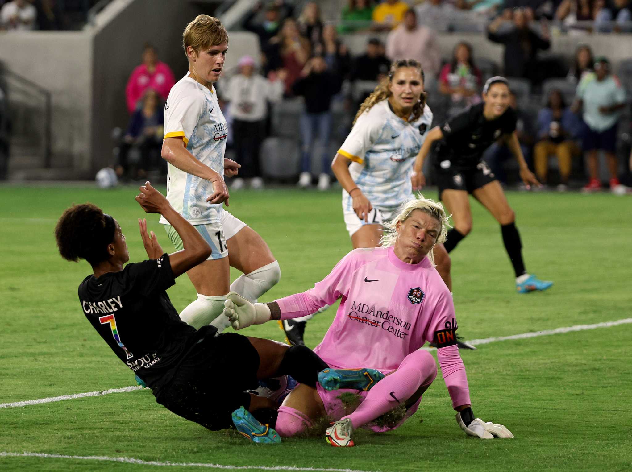Houston Dash settle for draw with Angel City FC