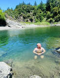 The swimming hole at Standish-Hickey State Recreation Area