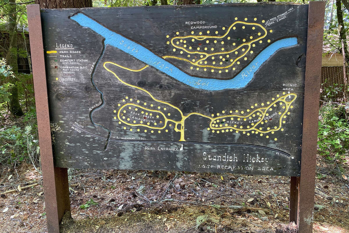 The swimming hole at Standish-Hickey State Recreation Area