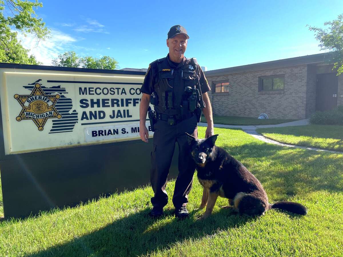 Mecosta County Sheriff’s K-9 gets new handler Sgt. Charlie Pippin