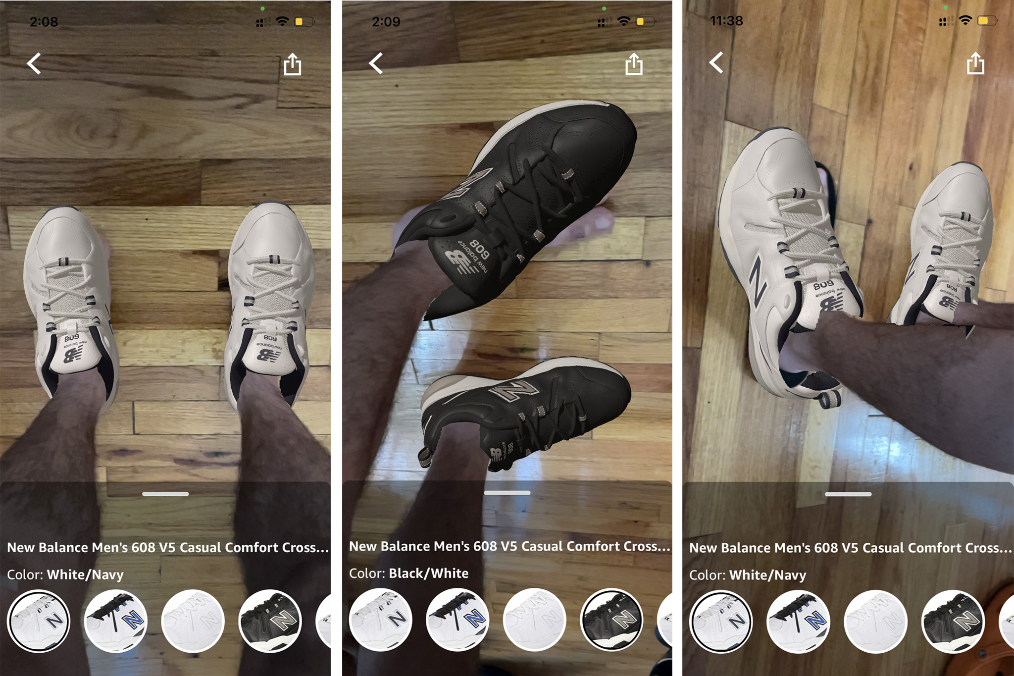 Amazon Virtual Try-On Shoes show you how footwear looks via AR