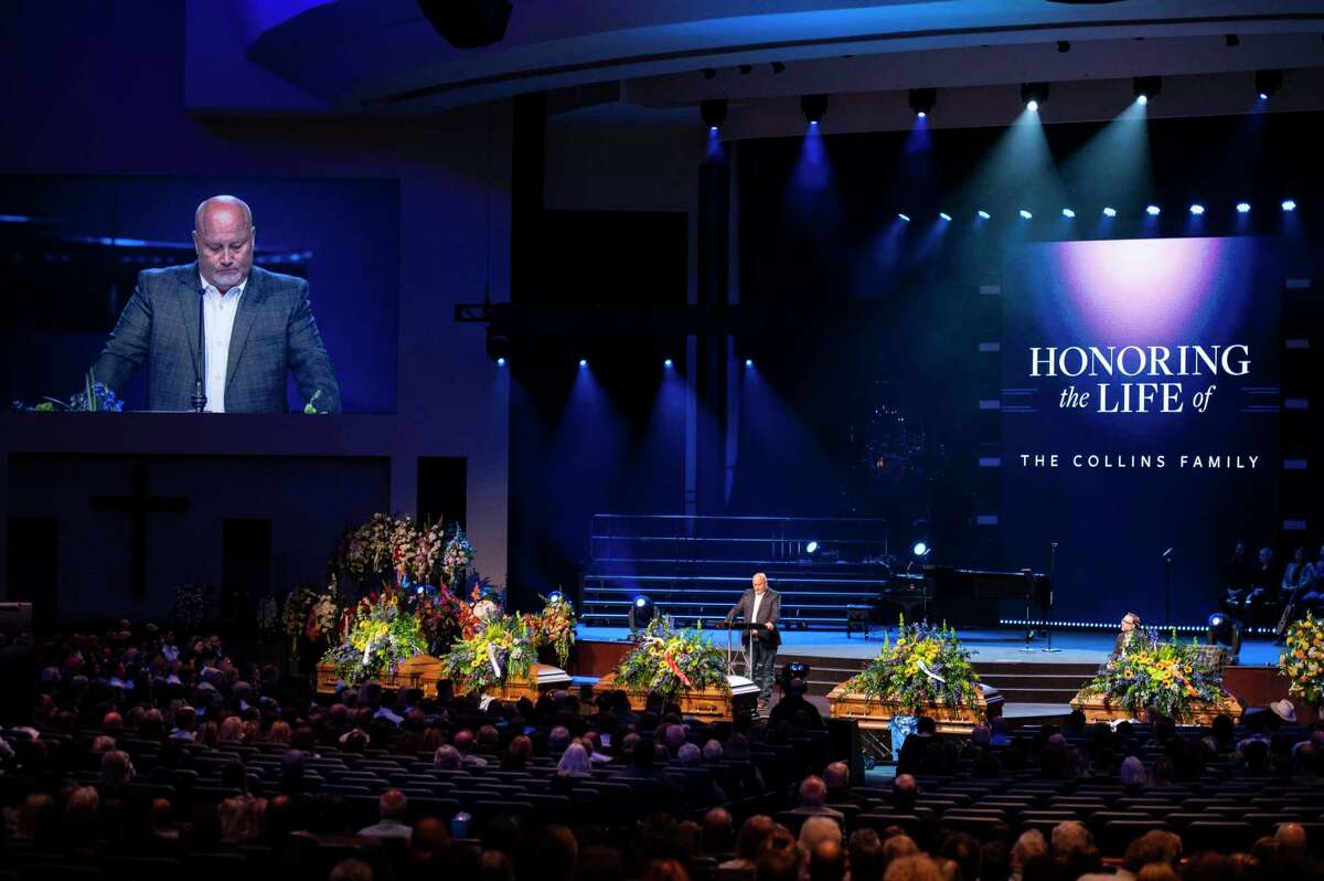 Centerville slayings: Funeral held for Mark Collins and grandsons