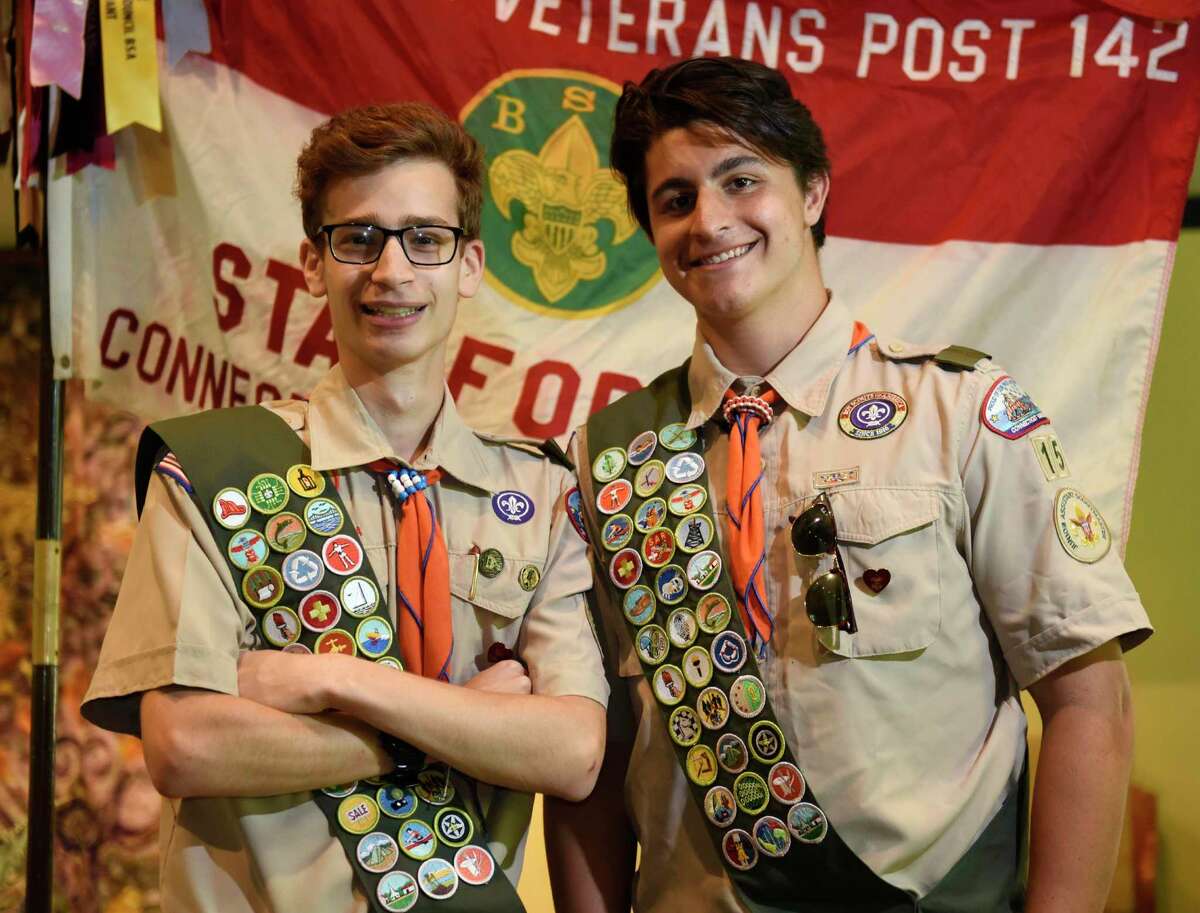 Stamford BSA Troop 15 honors its two newest Eagle Scouts from Greenwich ...