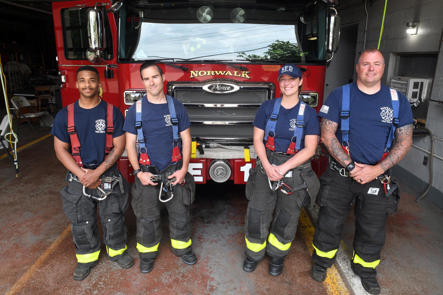 After responding to blaze that killed child, Norwalk firefighters help ...