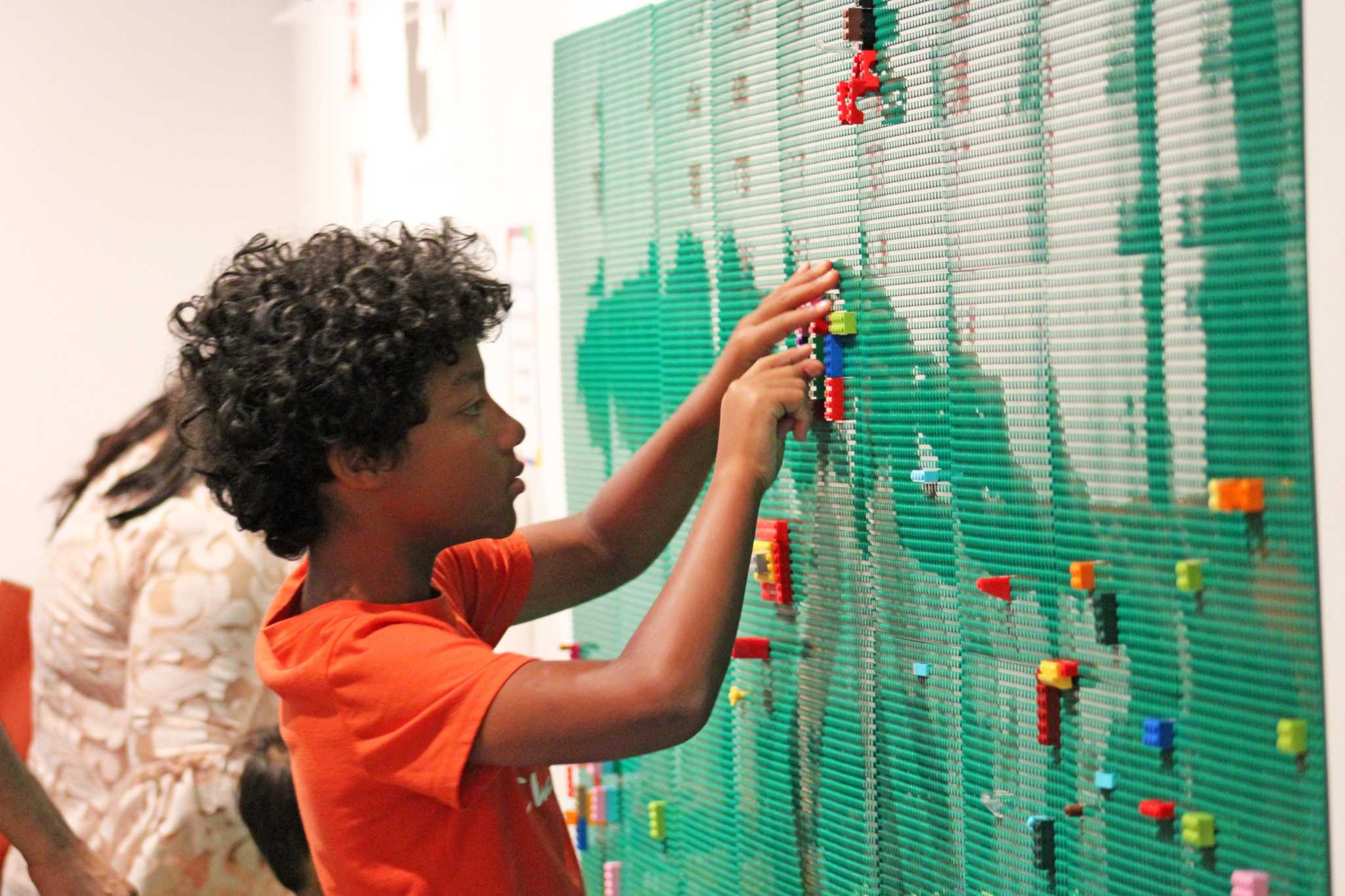 Take a summer day trip to this new Houston-area Lego exhibit