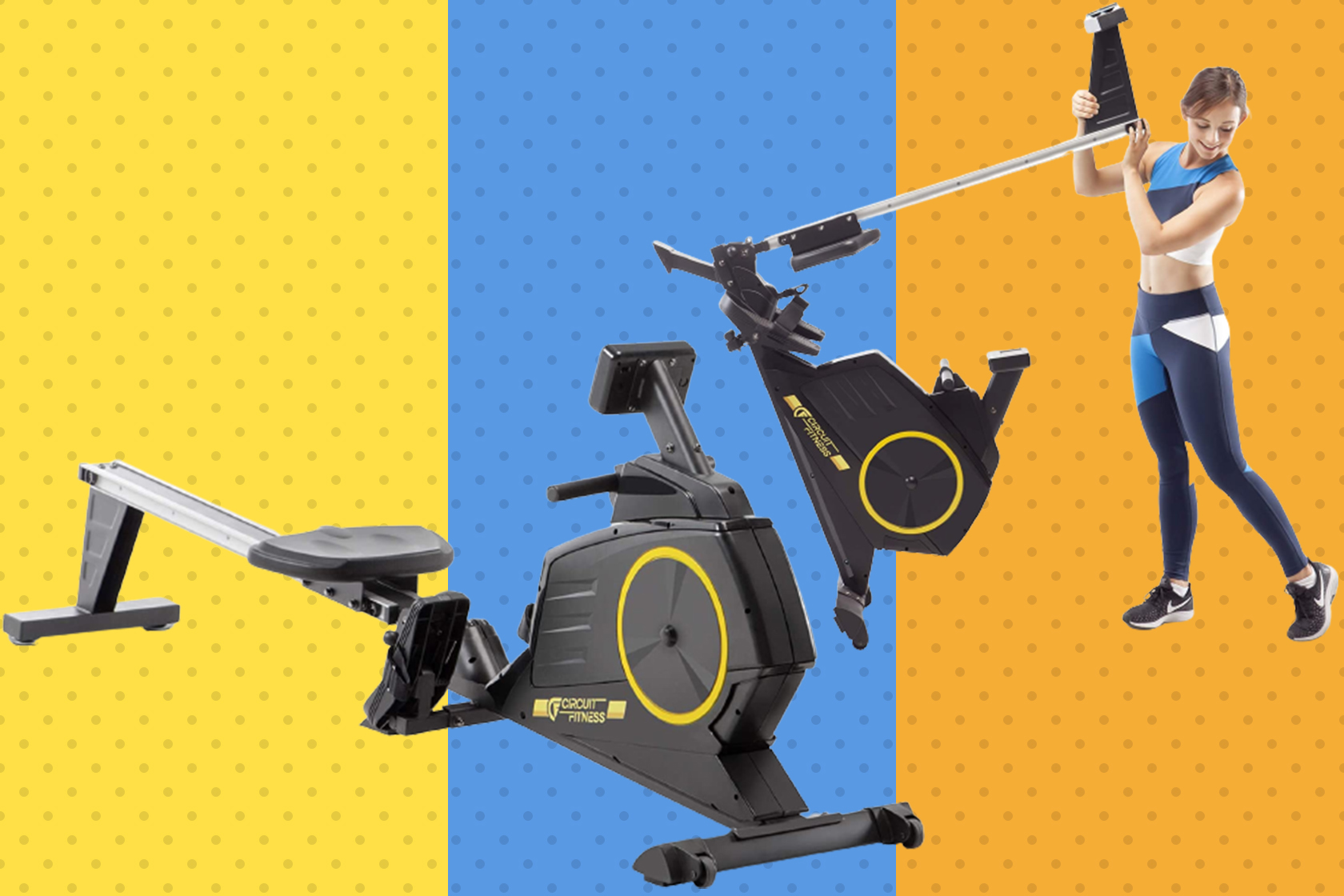 This Circuit Fitness rowing machine is under $200 on Amazon