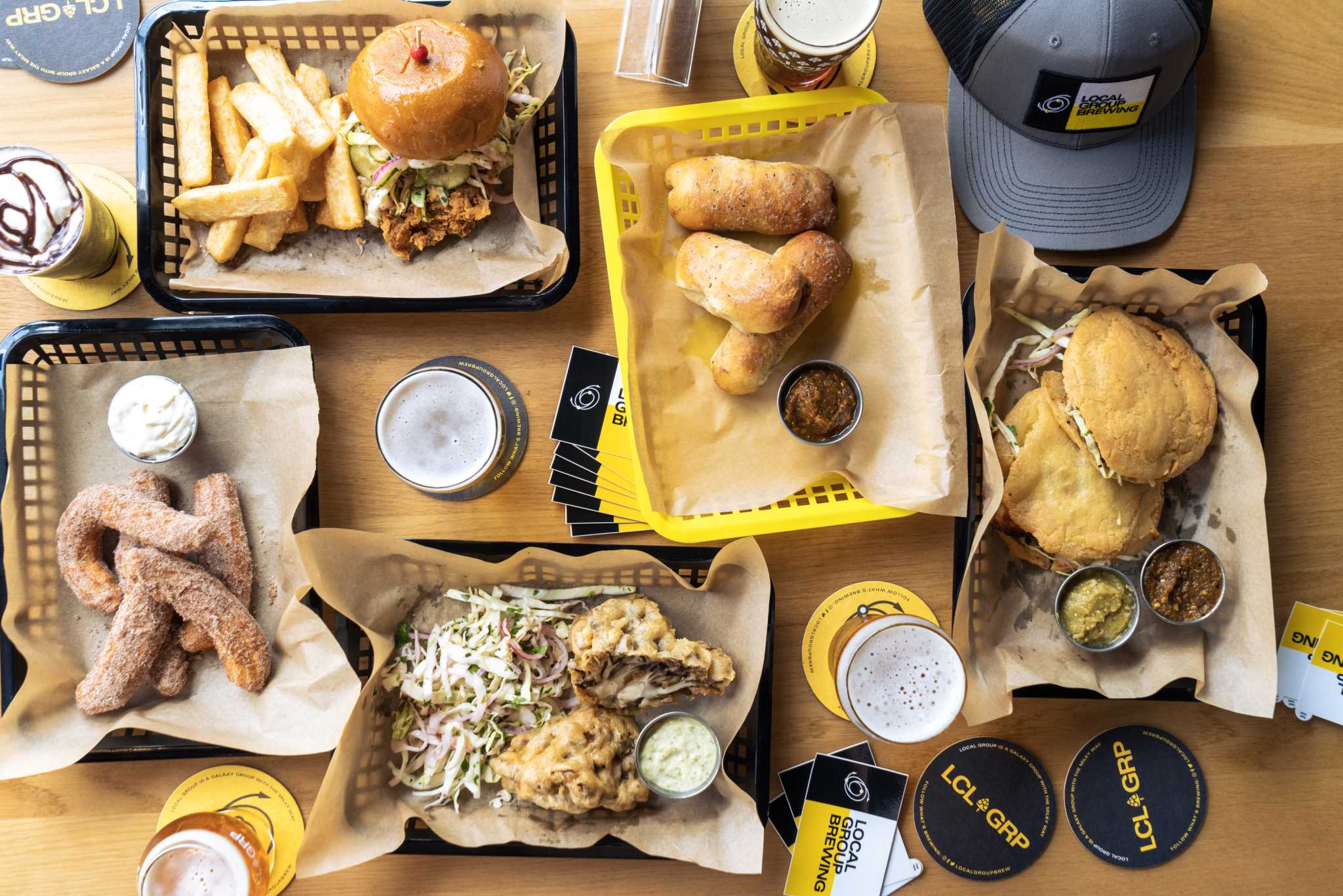 Local Group Brewing is reopening, and the Houston-friendly food menu ...