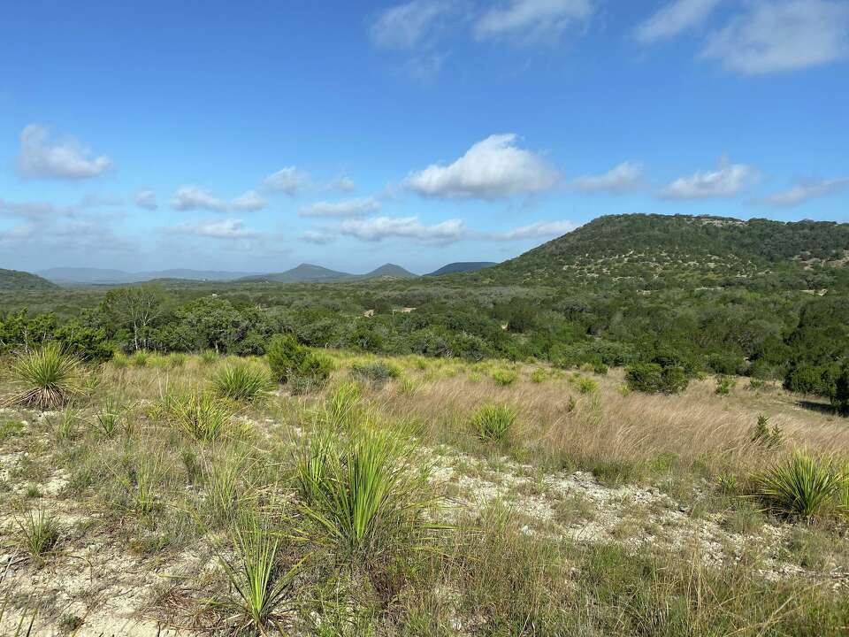 I braved hot temps for this stunning Hill Country view