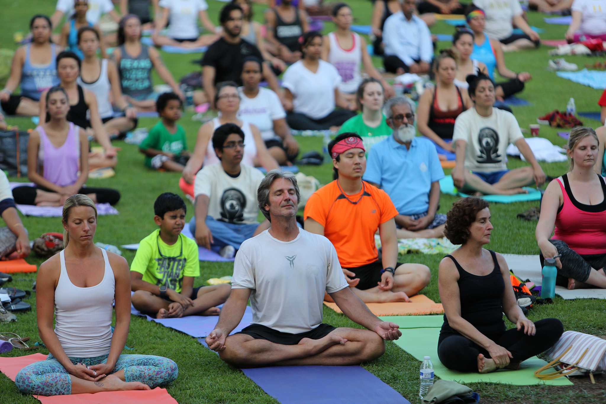 International Day of Yoga and other upcoming fitness events around Houston