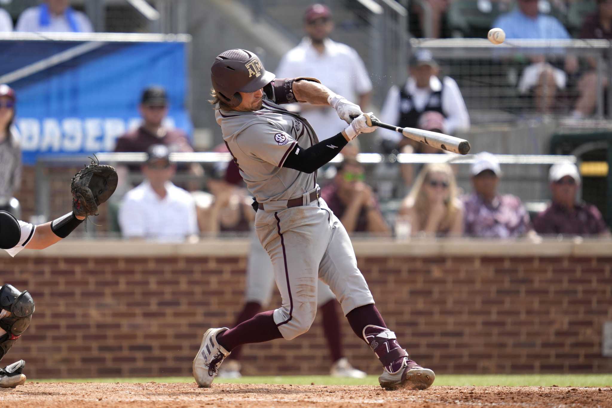 Texas A&M leaning on Dylan Rock at College World Series