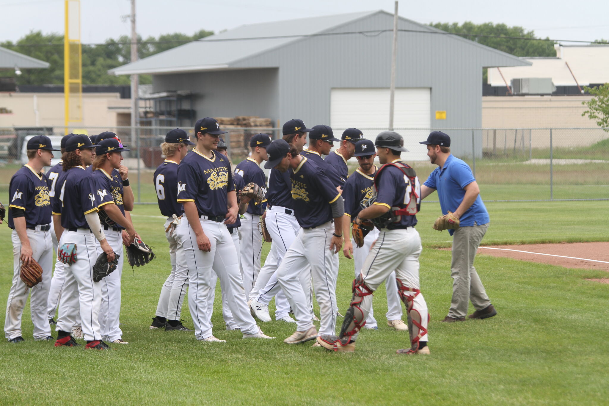 Manistee Saints win big against Byron Center Killer Bees