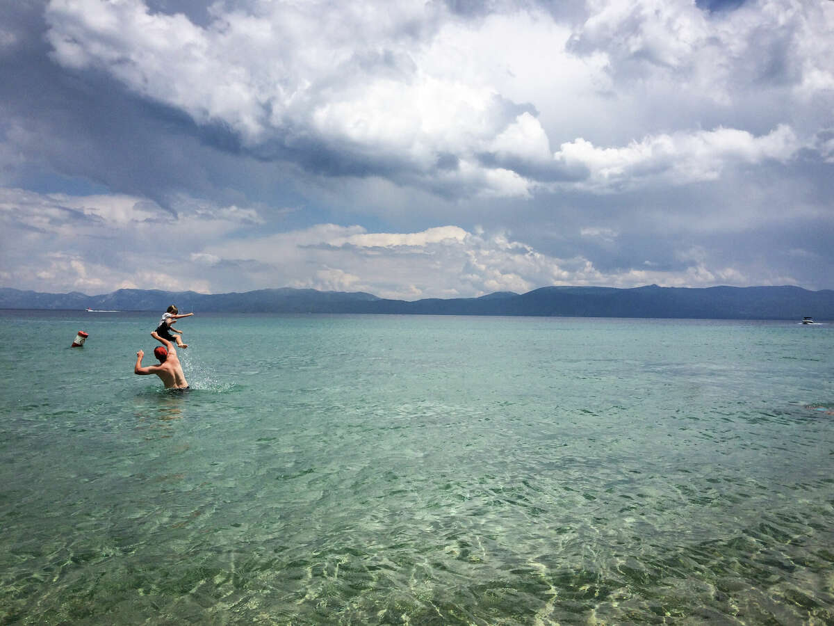 Just how cold is Lake Tahoe? I took the plunge to find out.