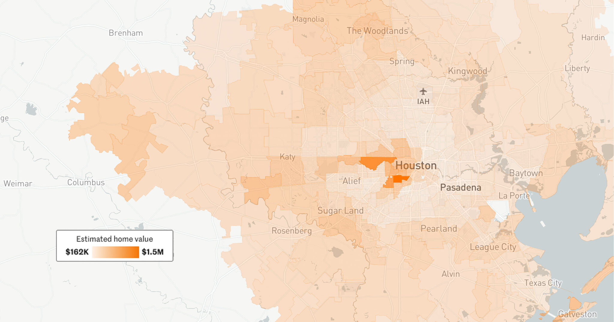 Houston Chronicle: Best interactive and data-driven projects
