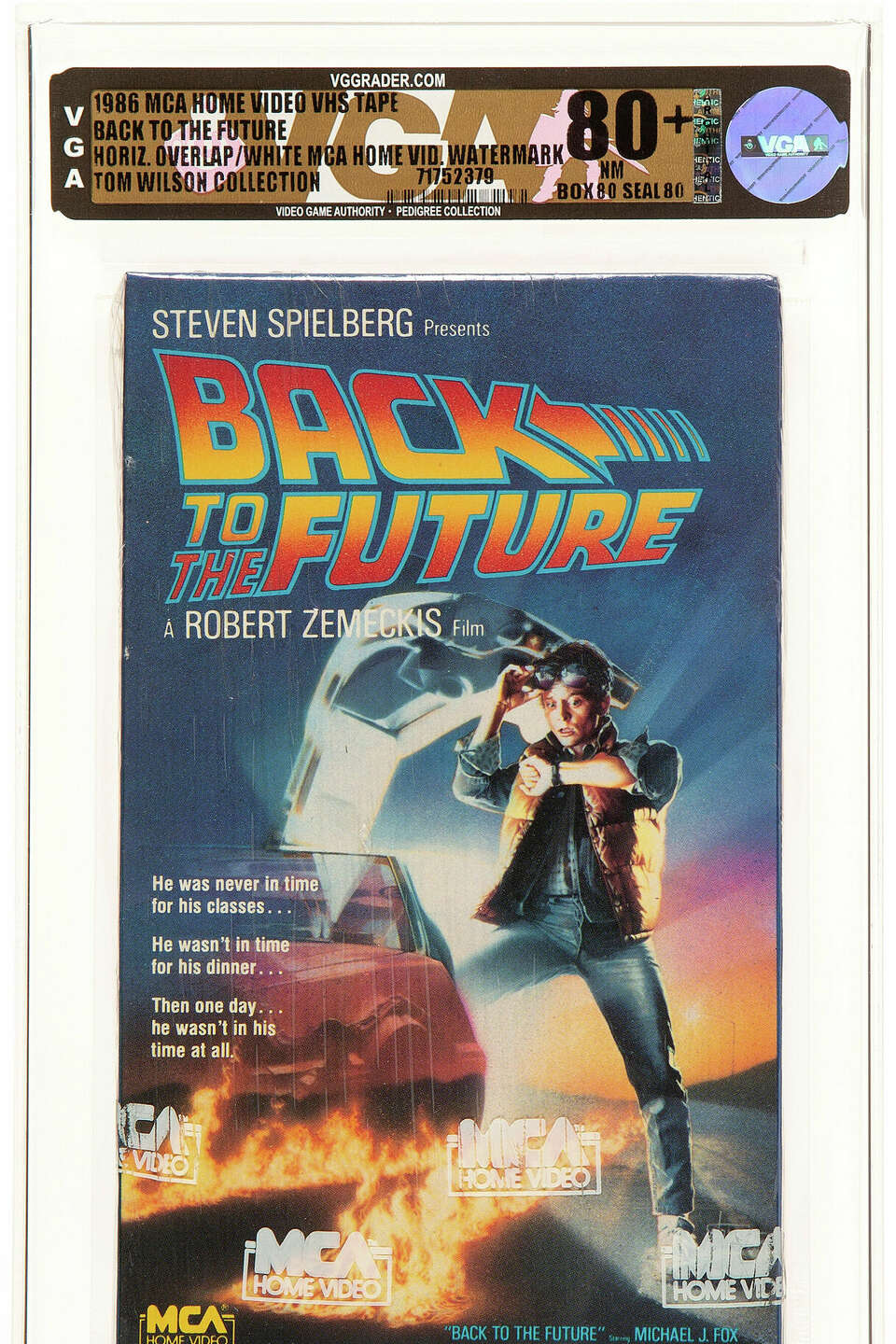 Rare ‘Back to the Future’ VHS sells for record $75,000 at Texas auction ...