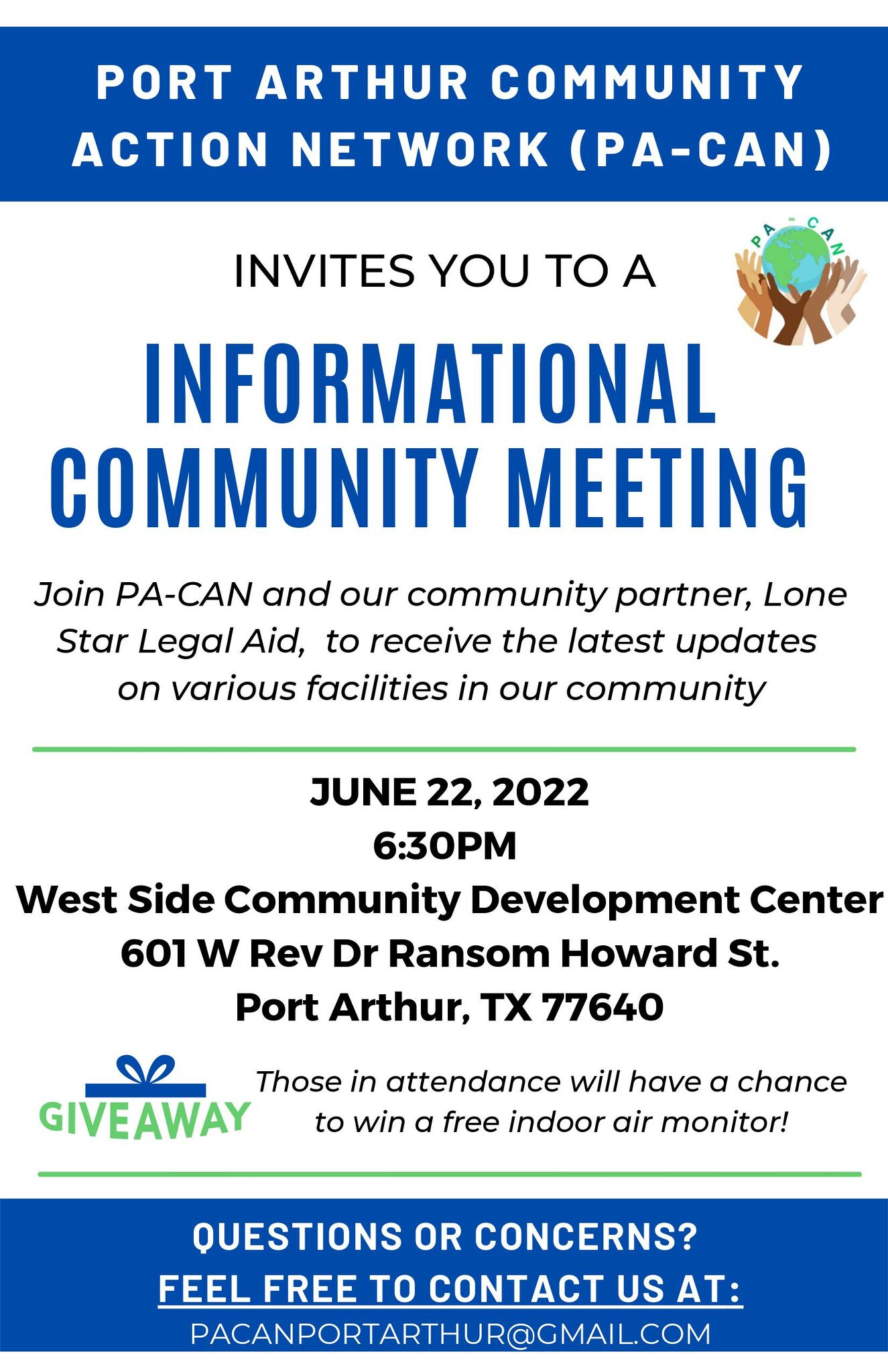 Port Arthur Community Action Network to host community wide meeting on ...