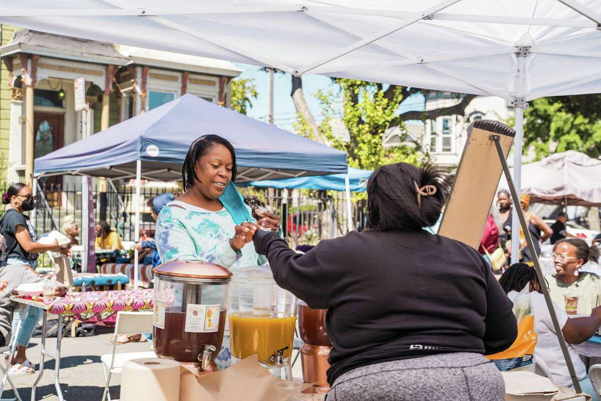 ‘Celebration of freedom’: Juneteenth at Oakland’s mini Black Panther museum