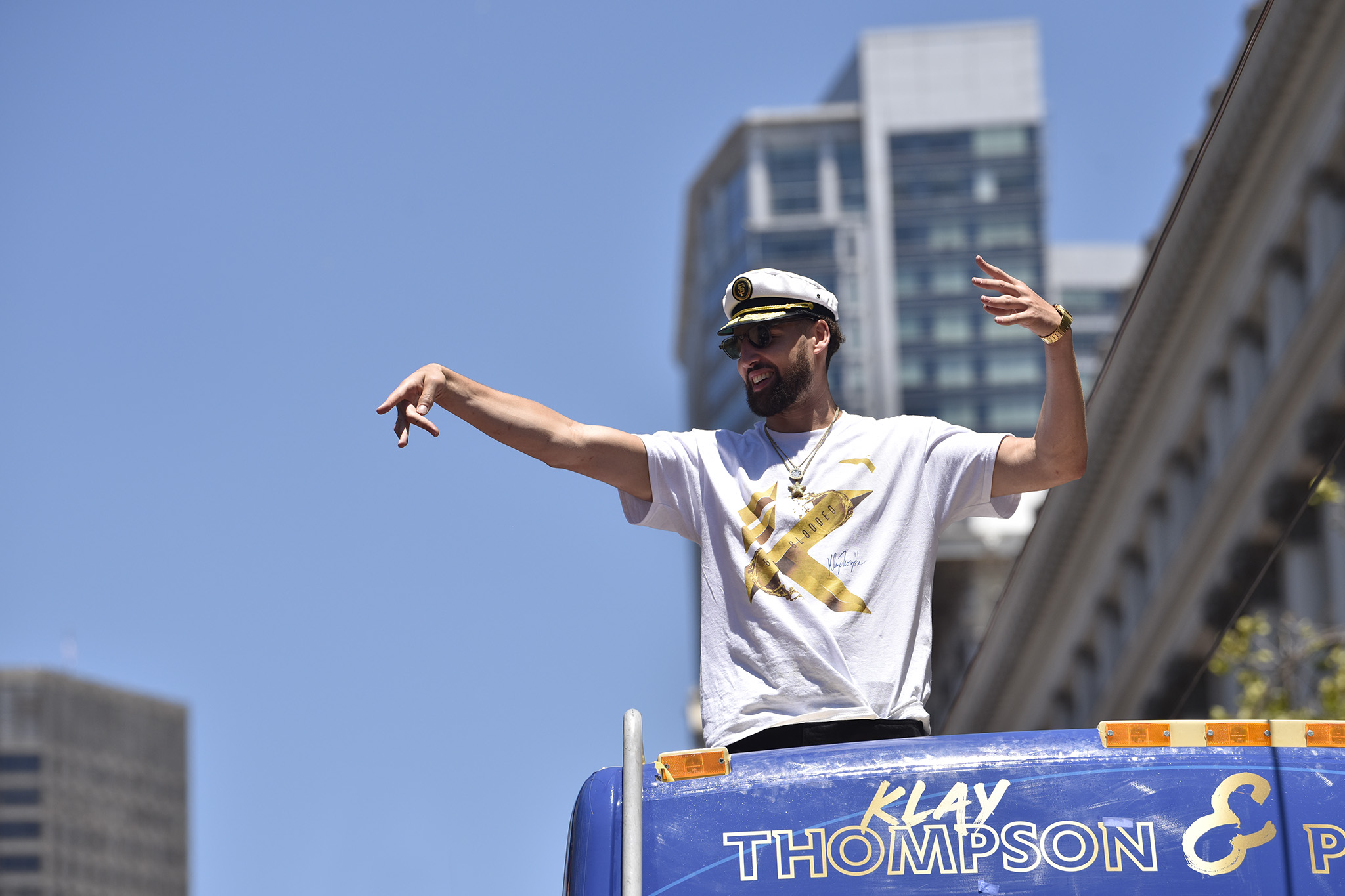 Klay Thompson's mundane Bay Area brunch story has Steph, Draymond ...