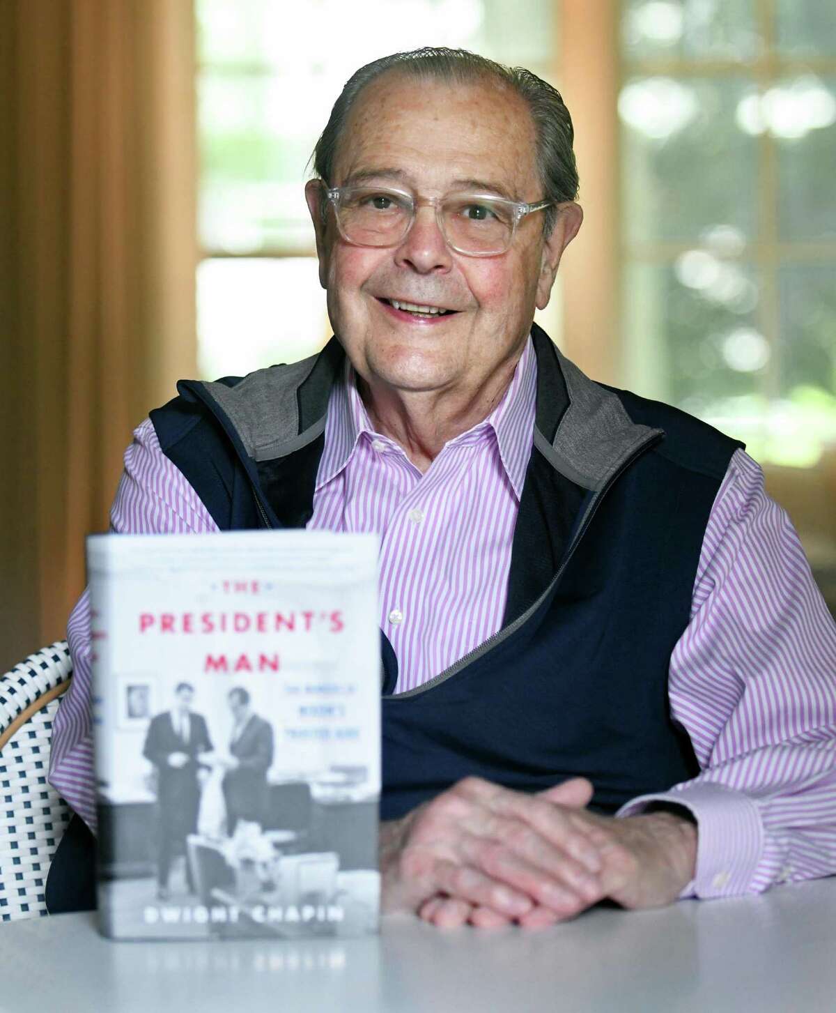 CT author says his time as Nixon’s aide had ‘a price tag called Watergate’