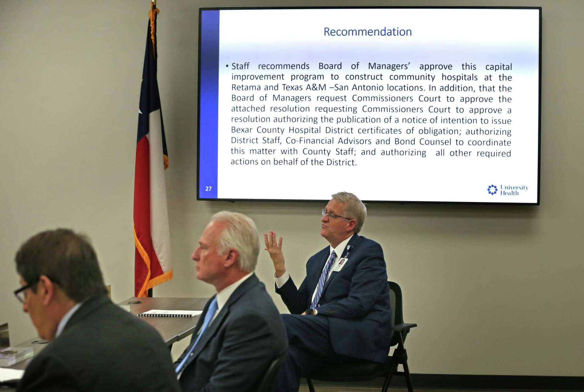 University Health makes plans to build two new hospitals