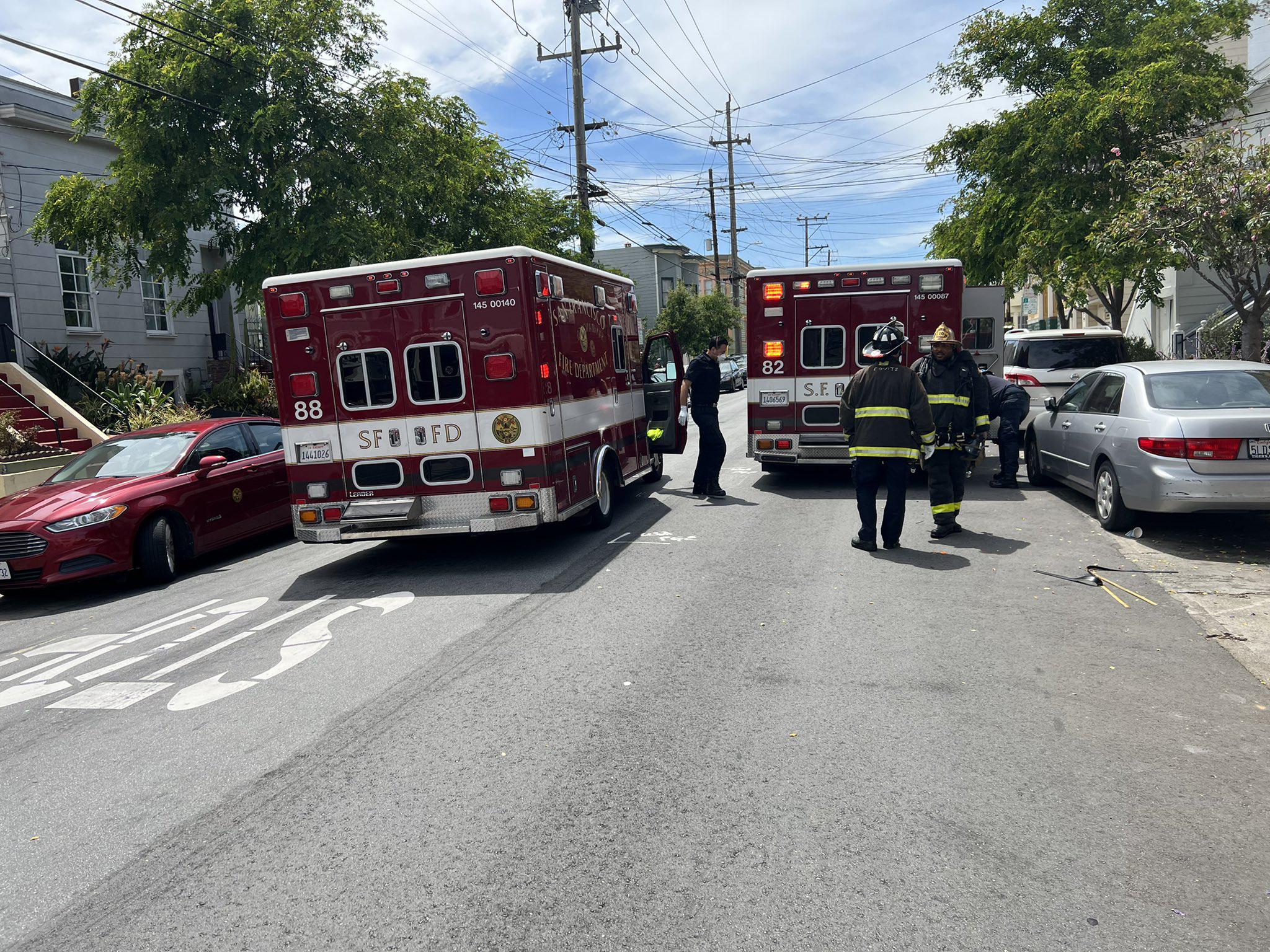 One person critically injured in San Francisco structure fire
