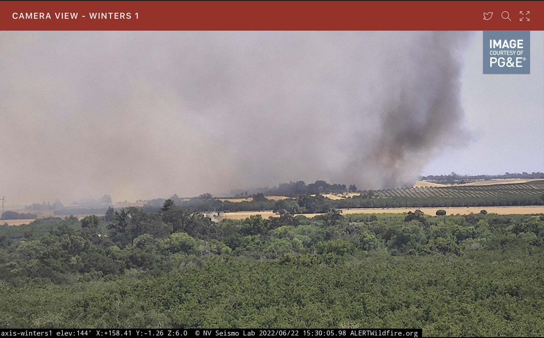 Mandatory evacuation orders lifted as firefighters battle blaze in ...