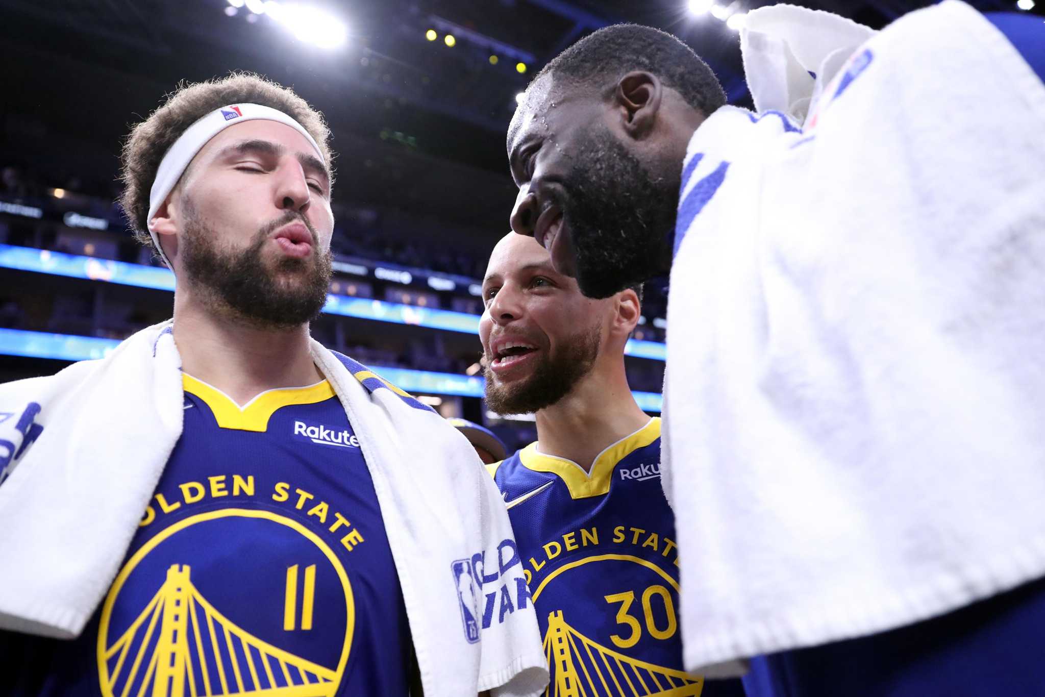 Will Warriors’ title trio play together for the final time Tuesday?