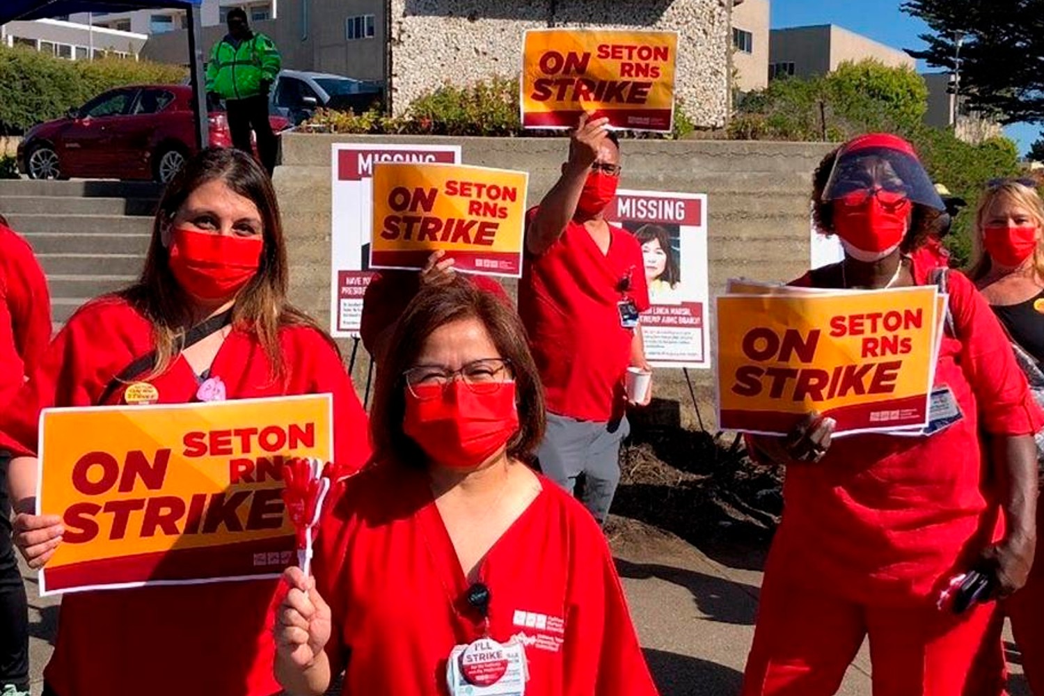 Hundreds of nurses at Daly City hospital launch 2-day strike. Here’s why