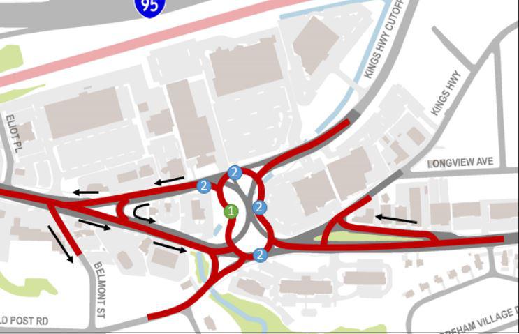 New study shows how to make Fairfield's Post Road Circle safer