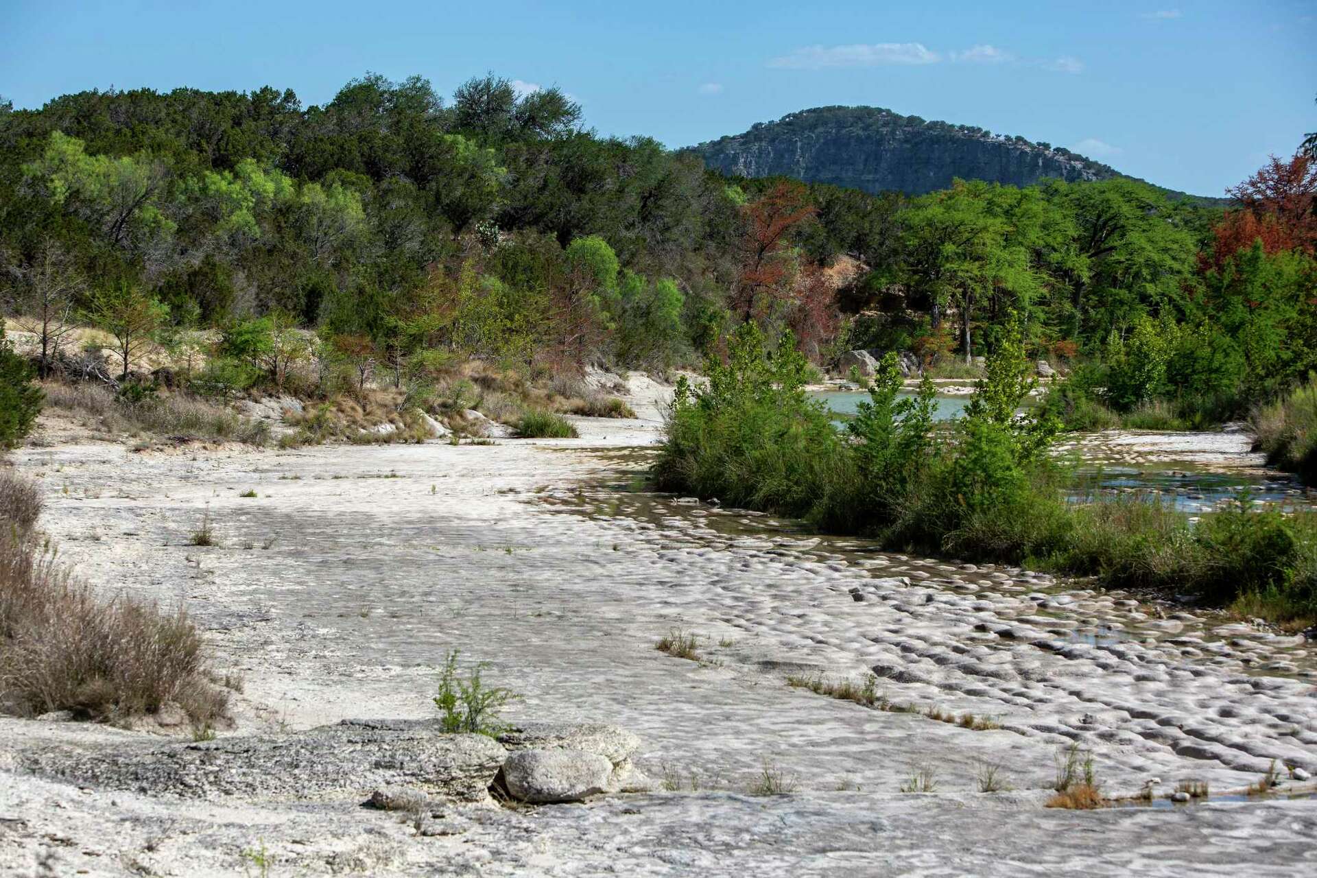 A rock slide shook Garner State Park's Old Baldy Mountain on Thursday
