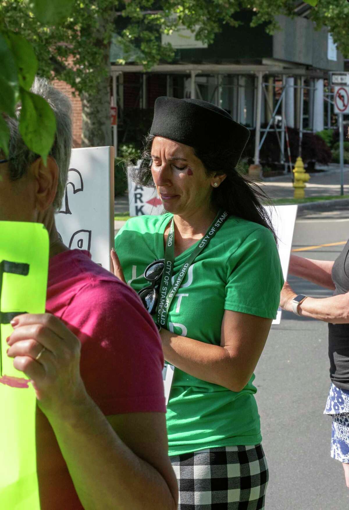 Stamford, Greenwich protesters vow to ‘fight like hell’ in a post-Roe v ...