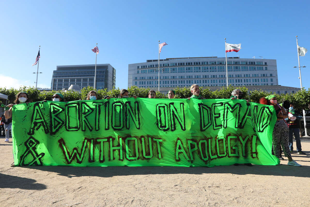 Crowds across San Francisco Bay Area protest loss of Roe v. Wade