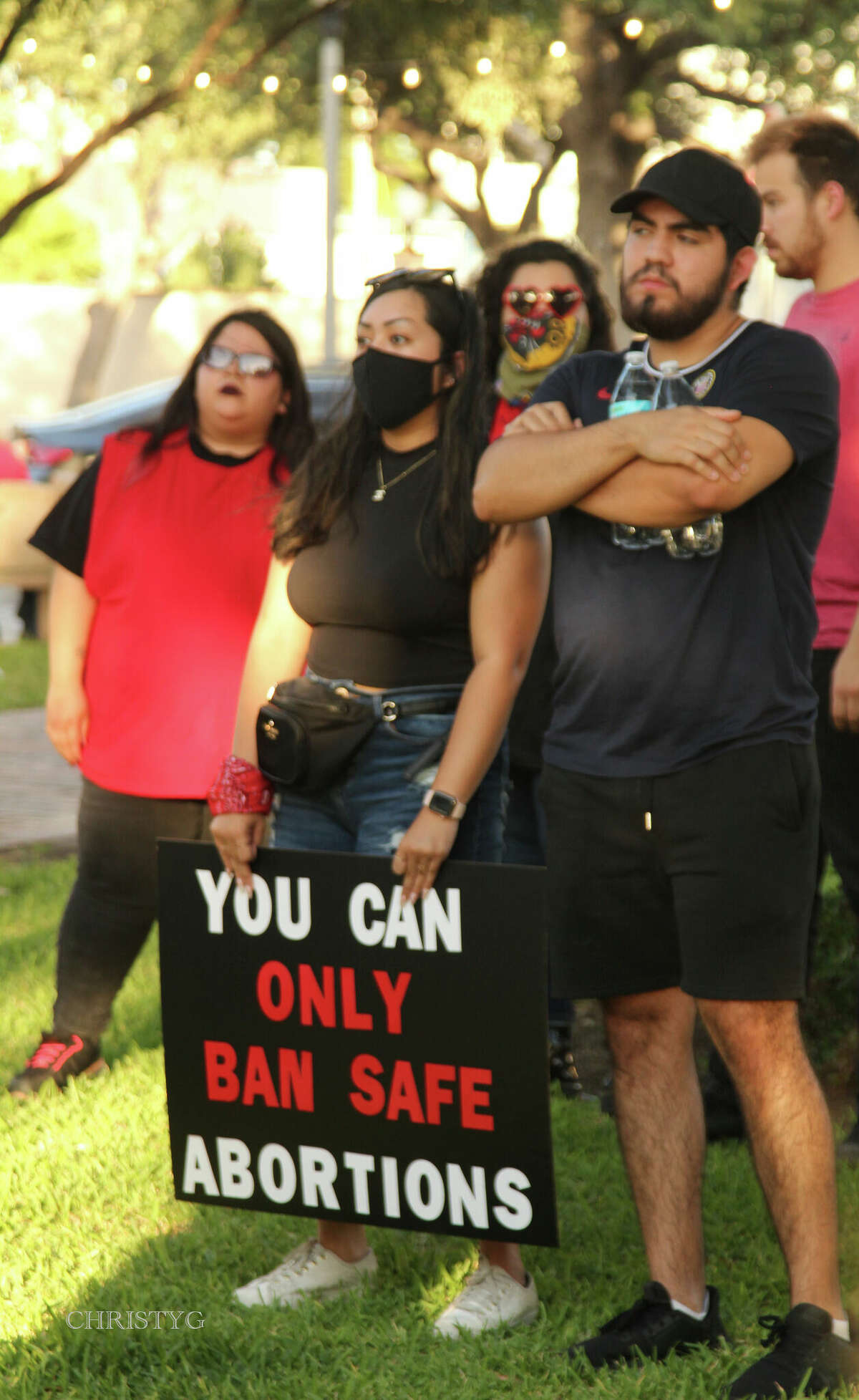 Laredoans gather to protest Supreme Court decision