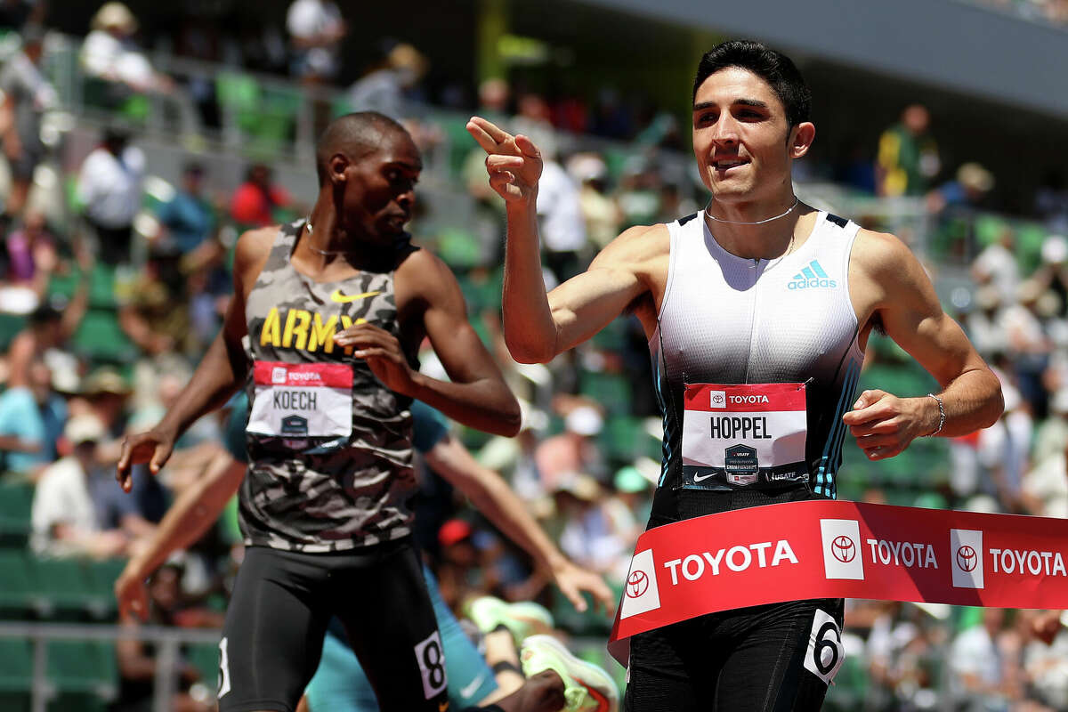 Hoppel wins USA Track & Field outdoor 800 title