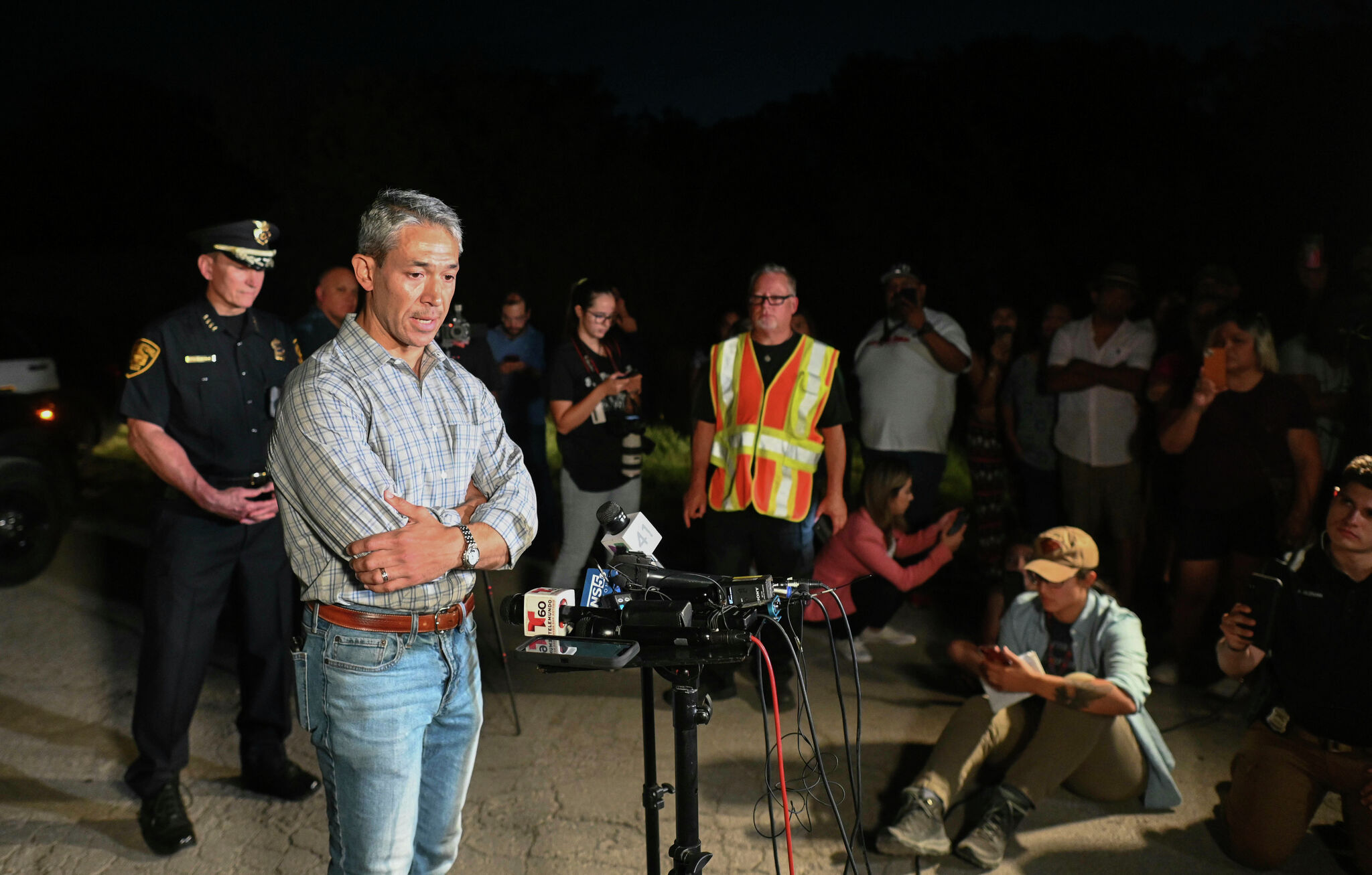 At least 50 migrants found dead in semi-trailer truck in Texas