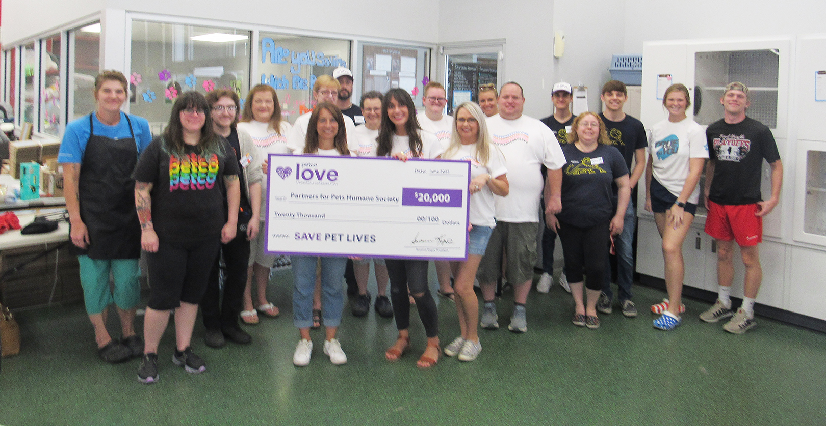 Partners for Pets gets $20,000 grant from Petco