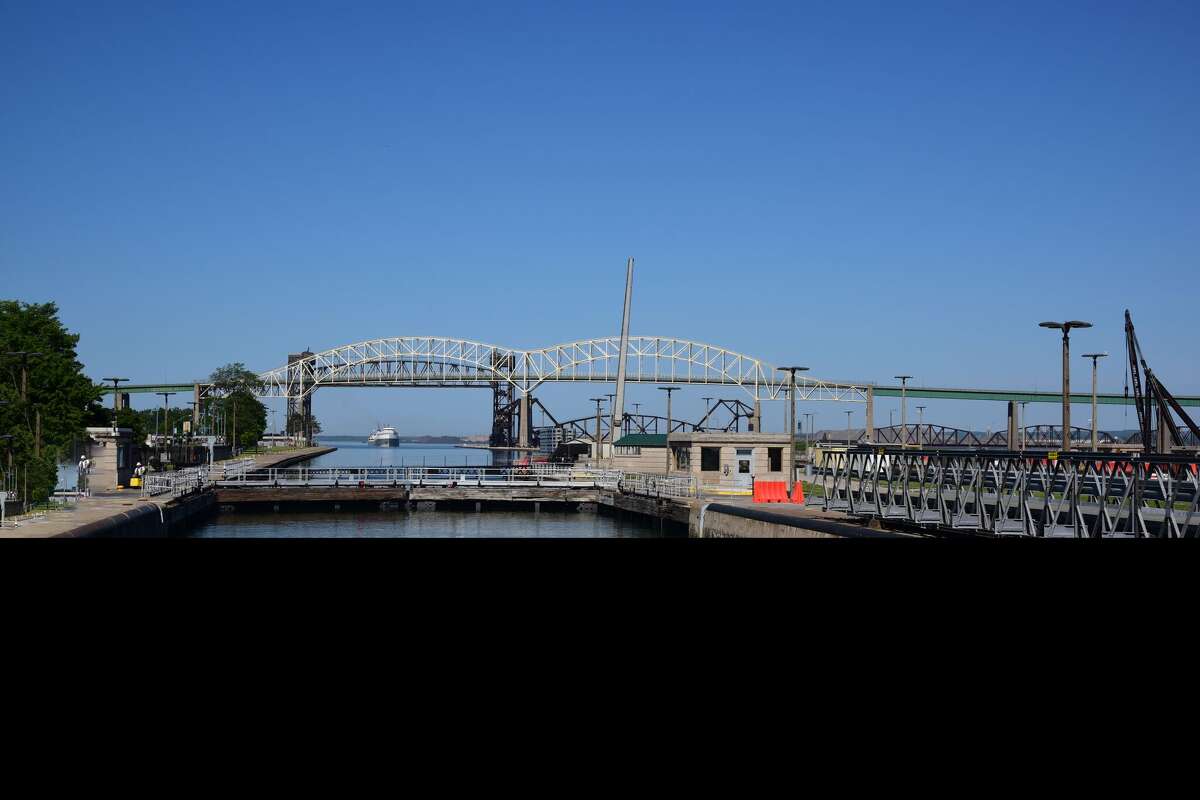 Travel to Sault Ste. Marie, experience the Soo Locks brimming in ...