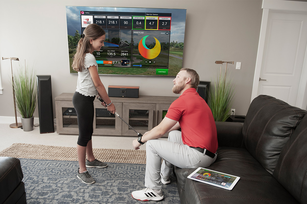 This golf simulator is a hit with 97 ways to play
