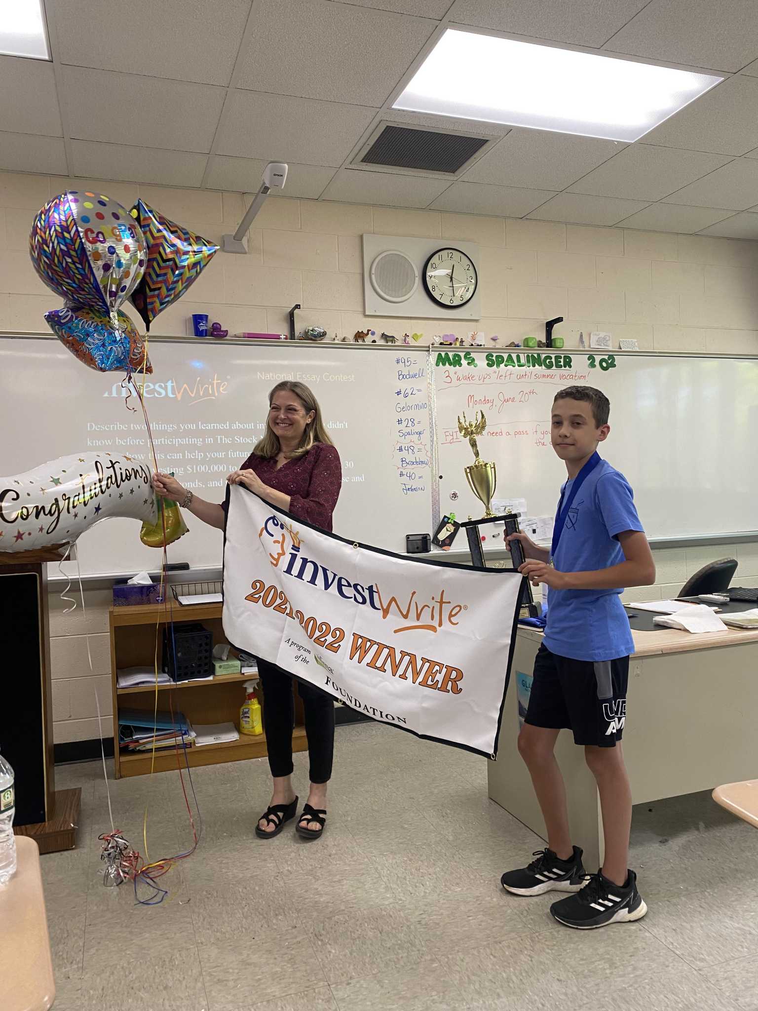 Torrington Middle School student wins first place in competition