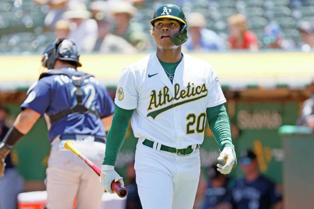 A’s option struggling prospect Cristian Pache to Triple-A among roster ...